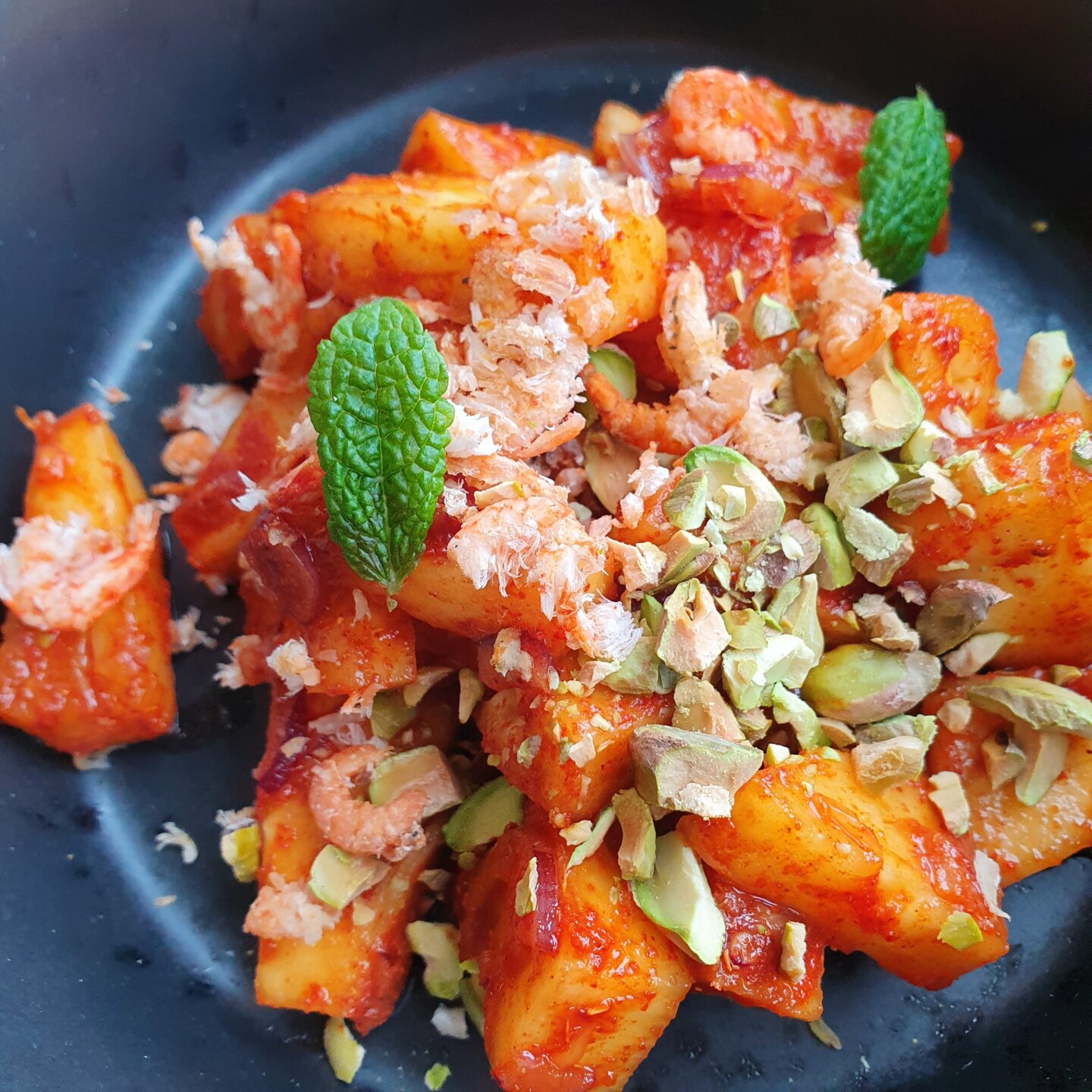 Spicy ananas snack - Din thaimad